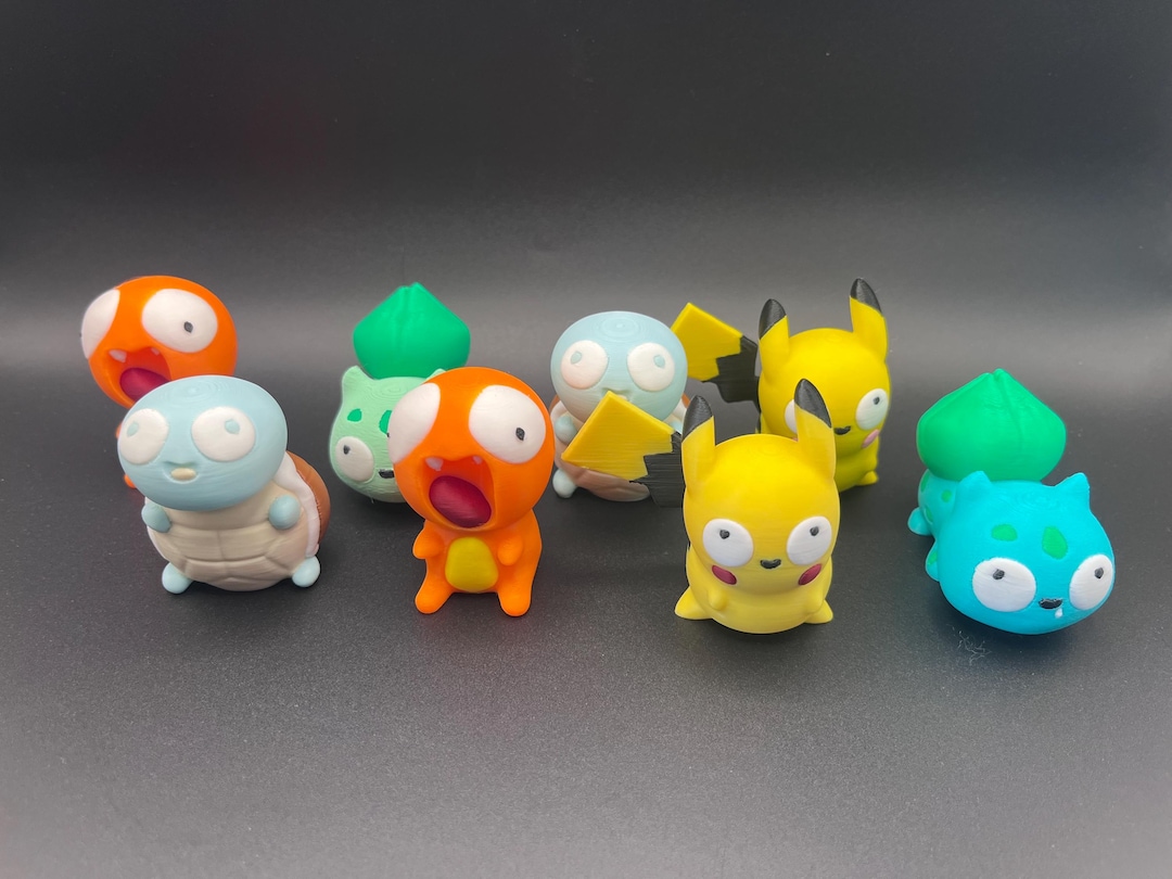 Silly Pokemon Characters, Crazy Eyed Pikachu, Wildin Bulbasaur ...