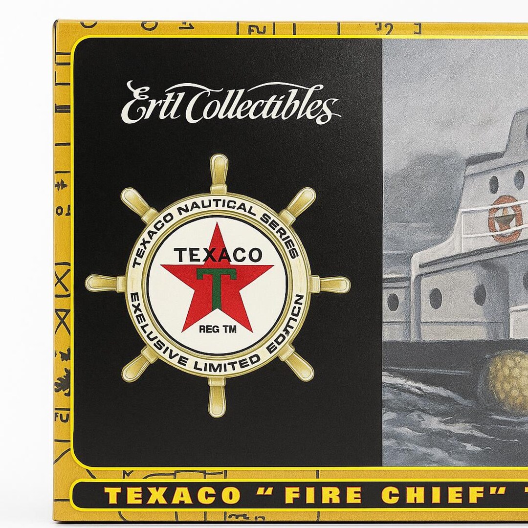 Texaco “fire Chief” Tugboat Bank – Ertl Collectibles – 2000 Millennium ...