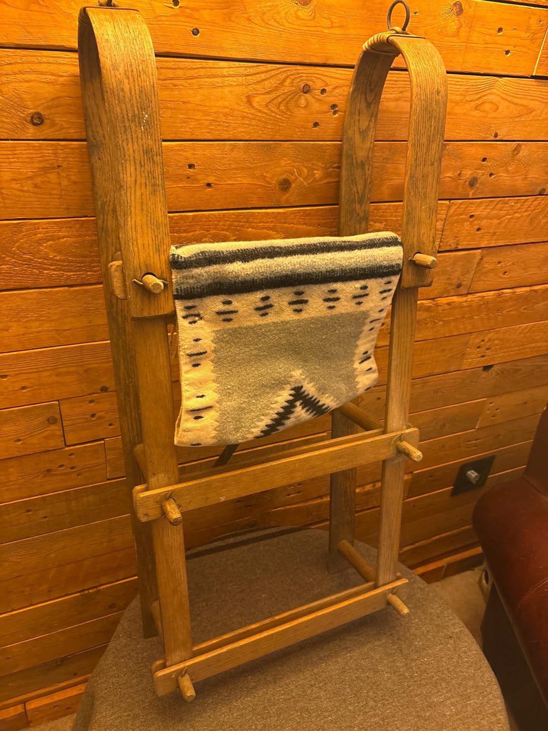 Antique Folding Pack Sled – Rustic Cabin Lodge Wall Decor - Etsy