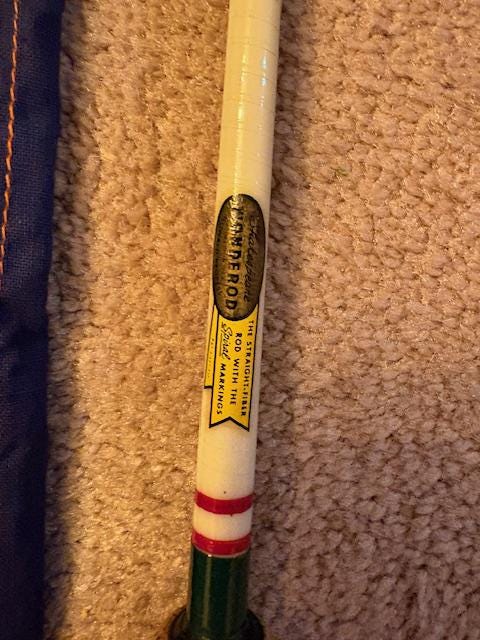 Vintage Shakespeare Wonderod Fly Rod: Model 1266, 6'6" Fiberglass ...