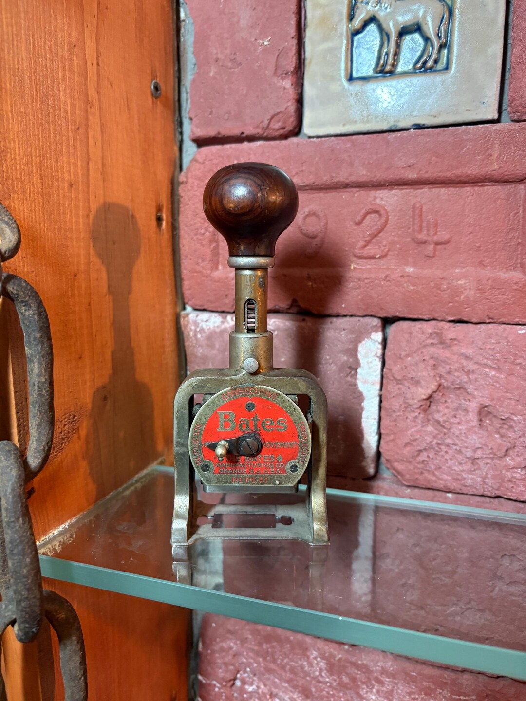 Vintage Bates Numbering Machine, 5-wheel Industrial Office Stamp - Etsy