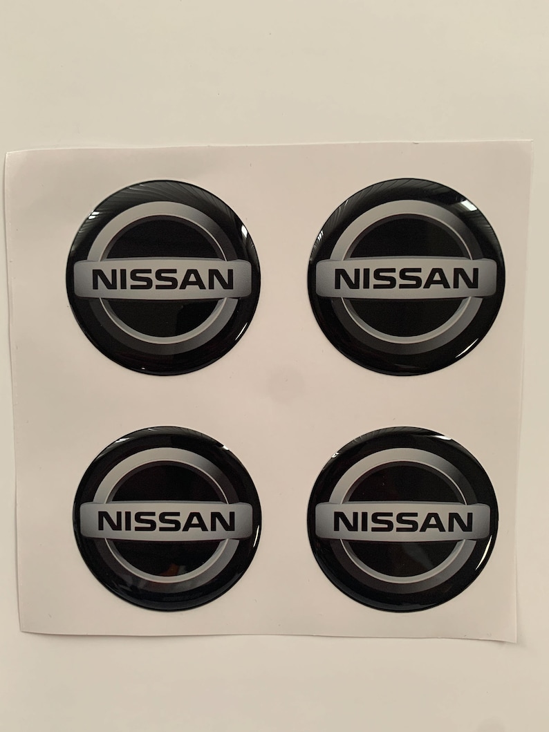 Set of 4 Epoxy Resin Stickers for Center Caps on Logo Car Rims || All ...