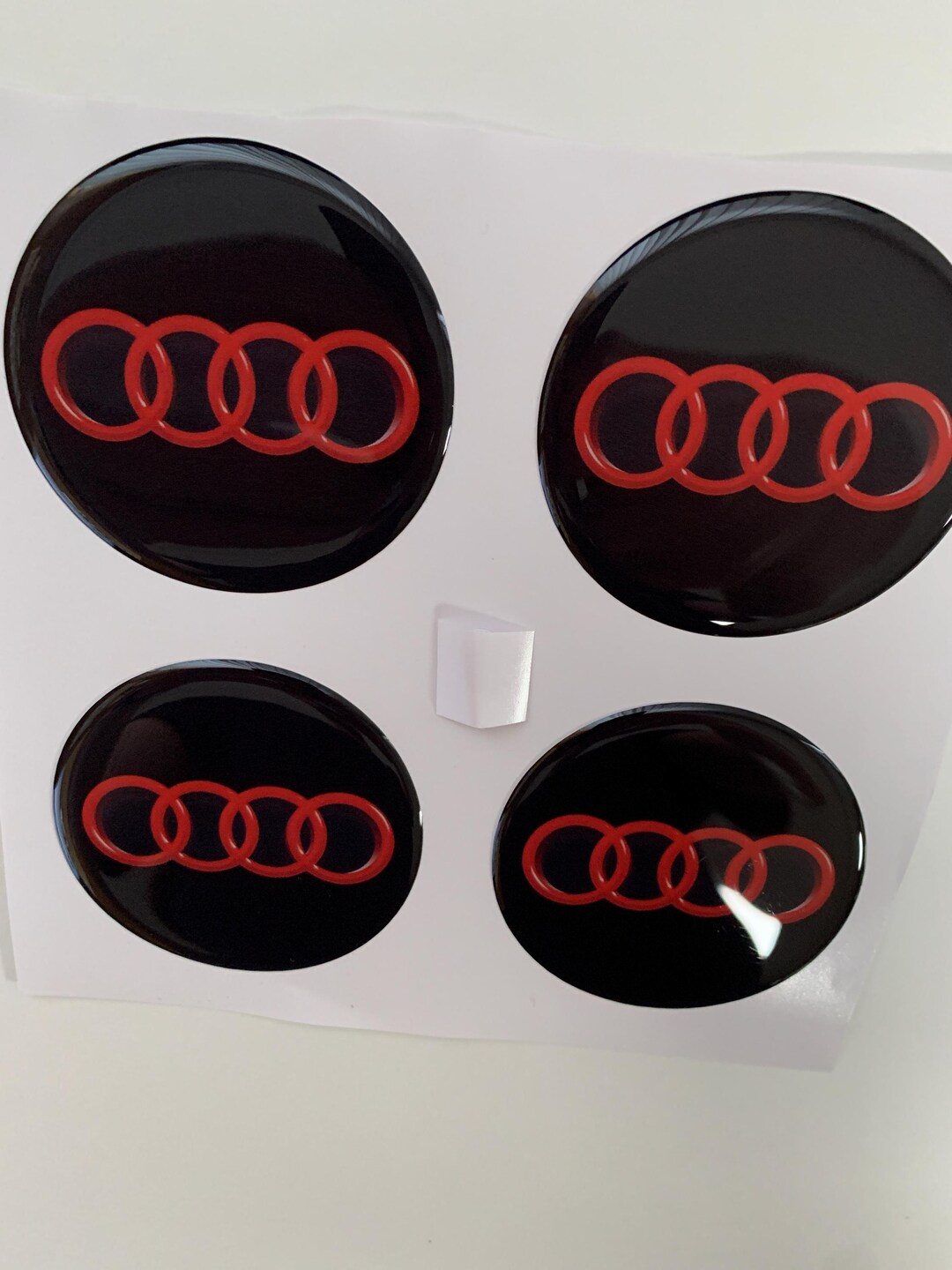 Set of 4 Epoxy Resin Stickers for Center Caps With Logo Car Rims || All ...
