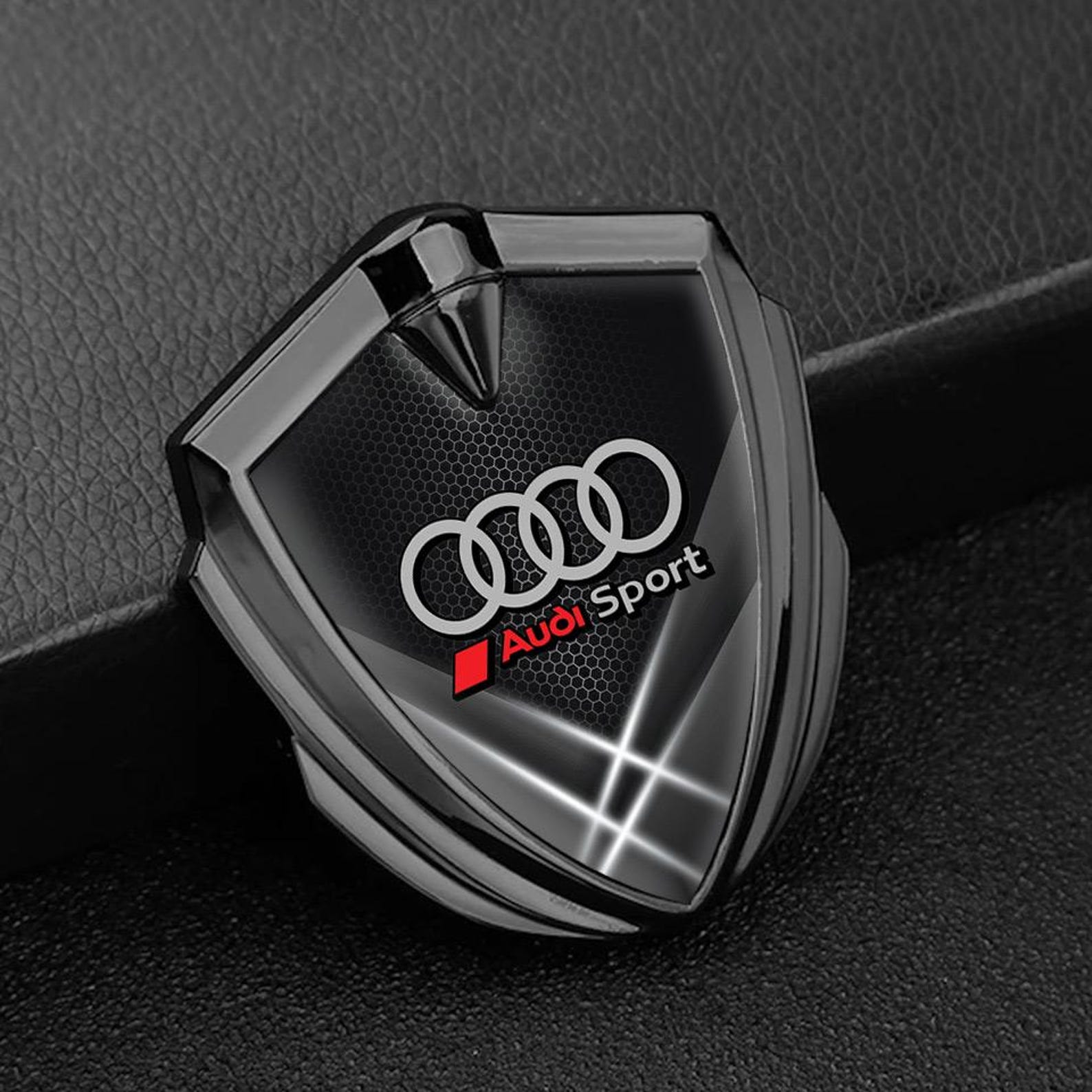 Metal Shield Sticker for Car Tuning Audi Logo / Interior-exterior ...