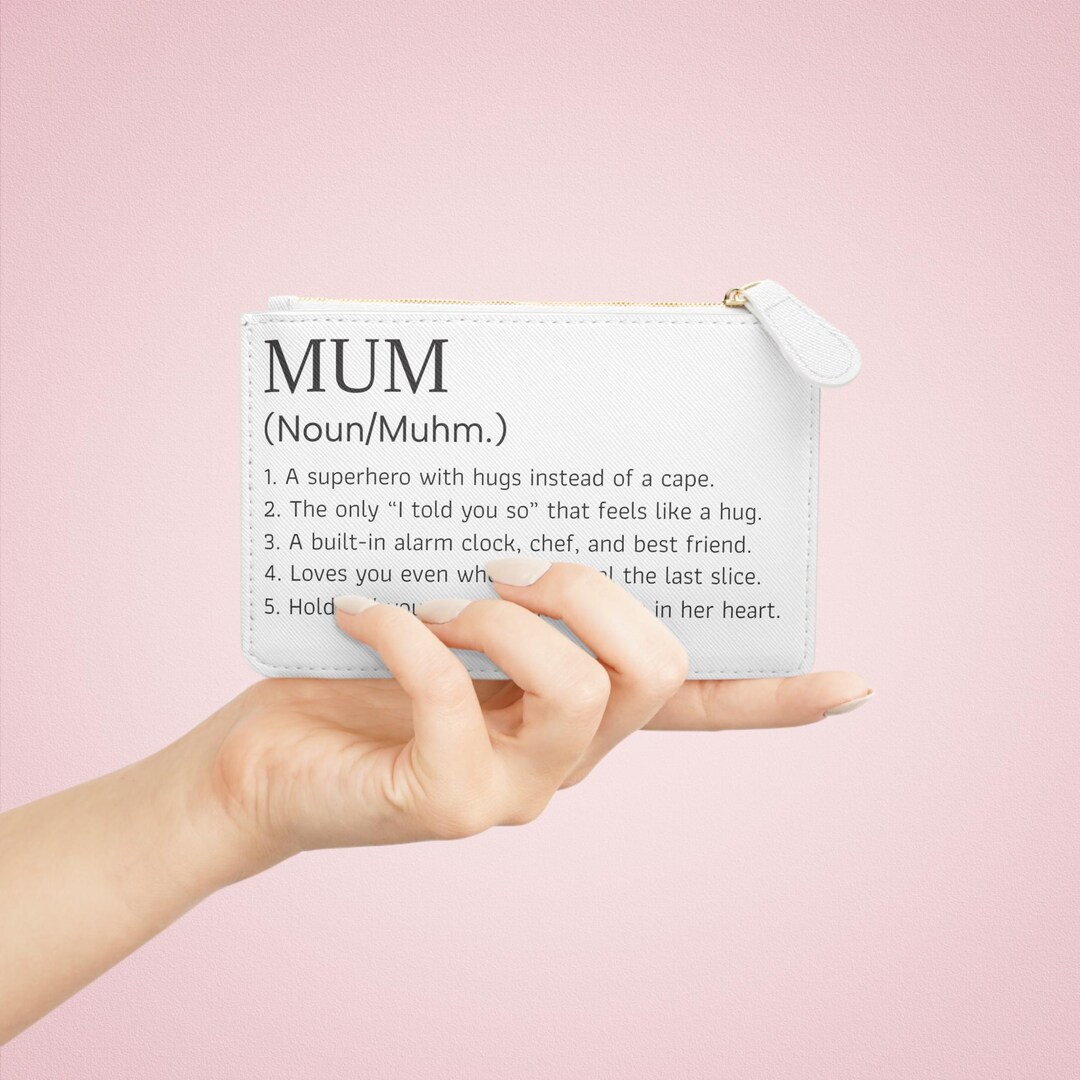 Personalized Mum Definition Pouch, Custom Makeup Bag, Gift for Mum ...