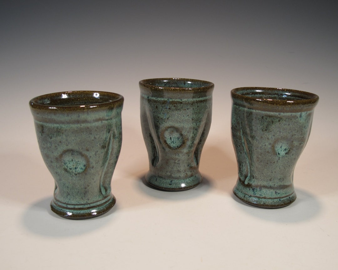 Whiskey Cup, Bourbon Scotch Wine Cup, Artisan Stoneware Tumbler, Juice ...