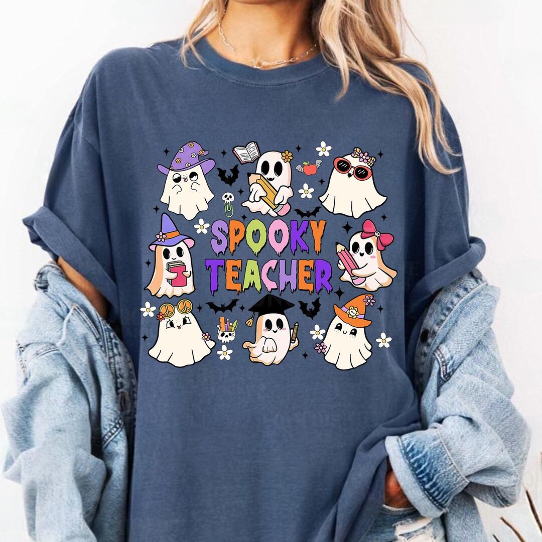 Teacher Halloween Png, Trick or Teach Png, Halloween Teacher Png ...