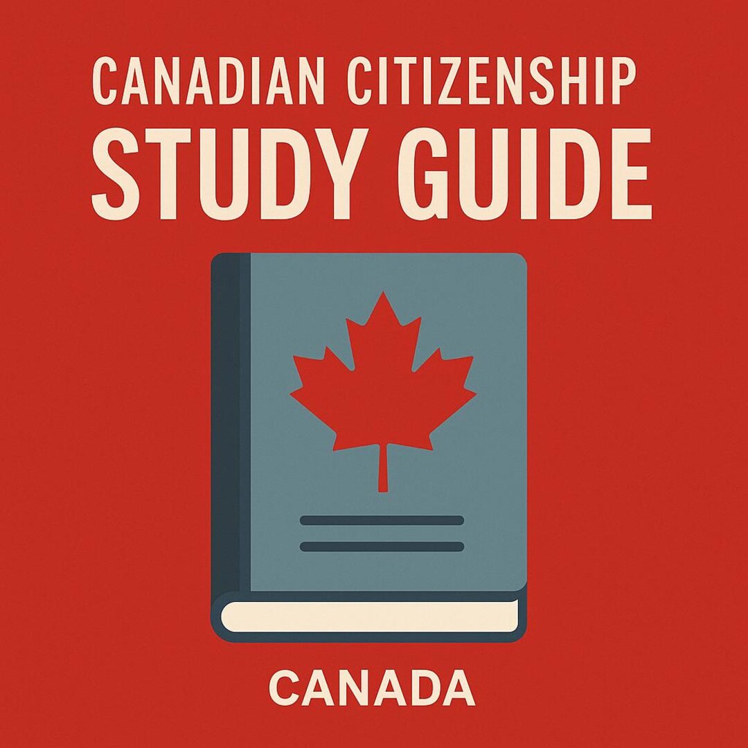 Canadian Citizenship Test Study Guide 2025 - 2026 Edition - Etsy Canada