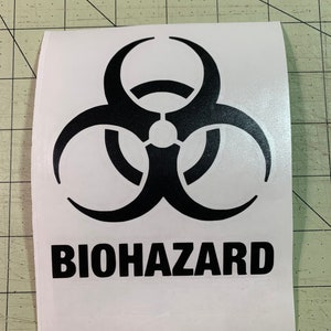 Biohazard Magnet Human Remains Decal HRD Magnet Fridge - Etsy