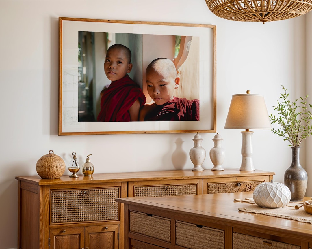 Myanmar Photography, South East Asia Travel, Monk Print, Travel Wall ...