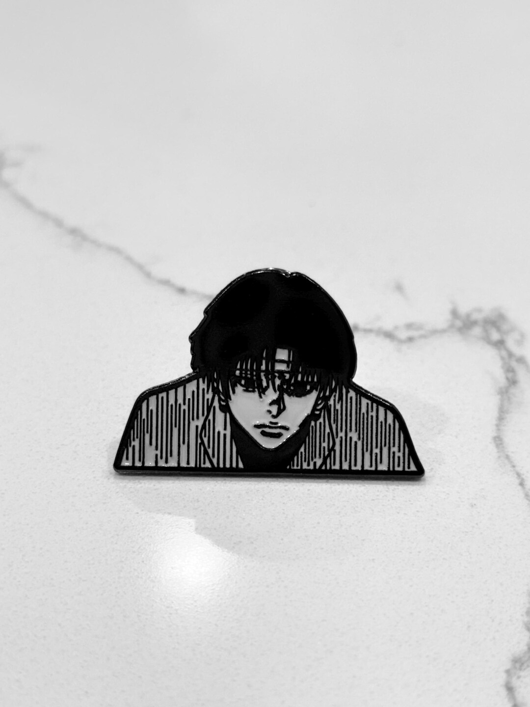 Hunter Book and Cross Anime Leader - Anime Enamel Pin 1.5” | Black ...