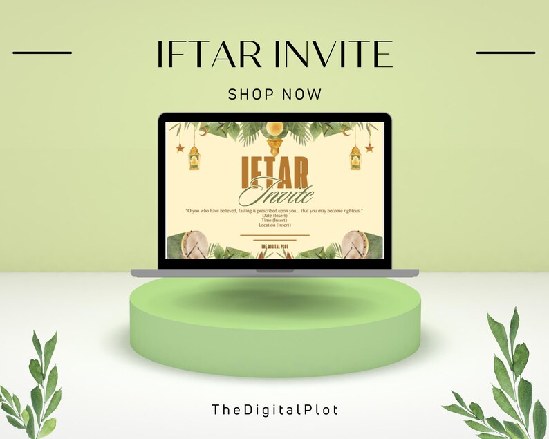 Iftar Party E-invite | Instant Download | Printable - Etsy UK
