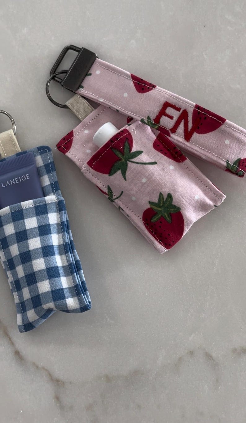 Personalized Key Chain, Key Chain Wallet, Key Chain Chapstick Holder ...