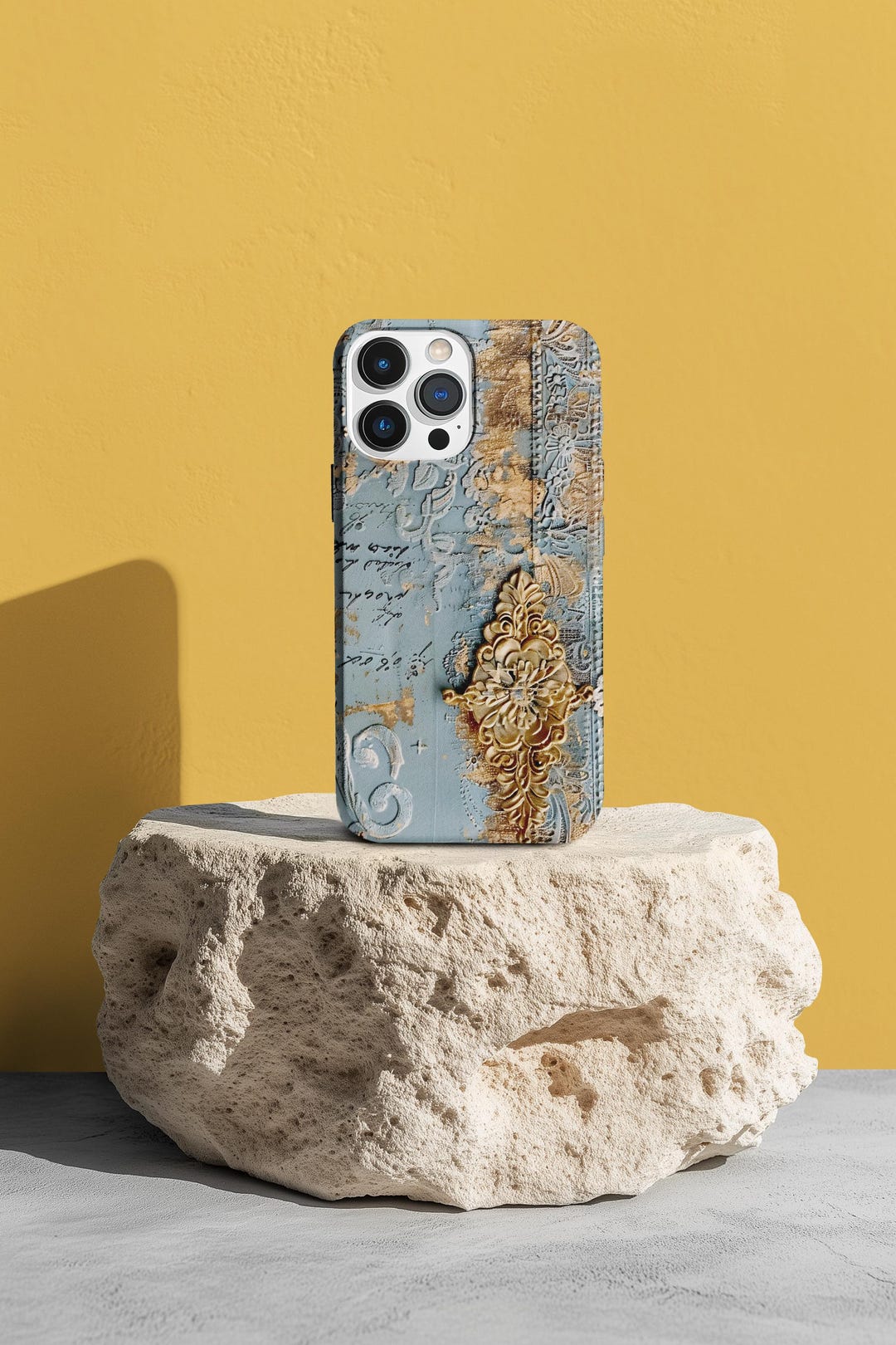 Rococo Phone Case - Elegant Tough Cover for Her, Boho Style Vintage ...