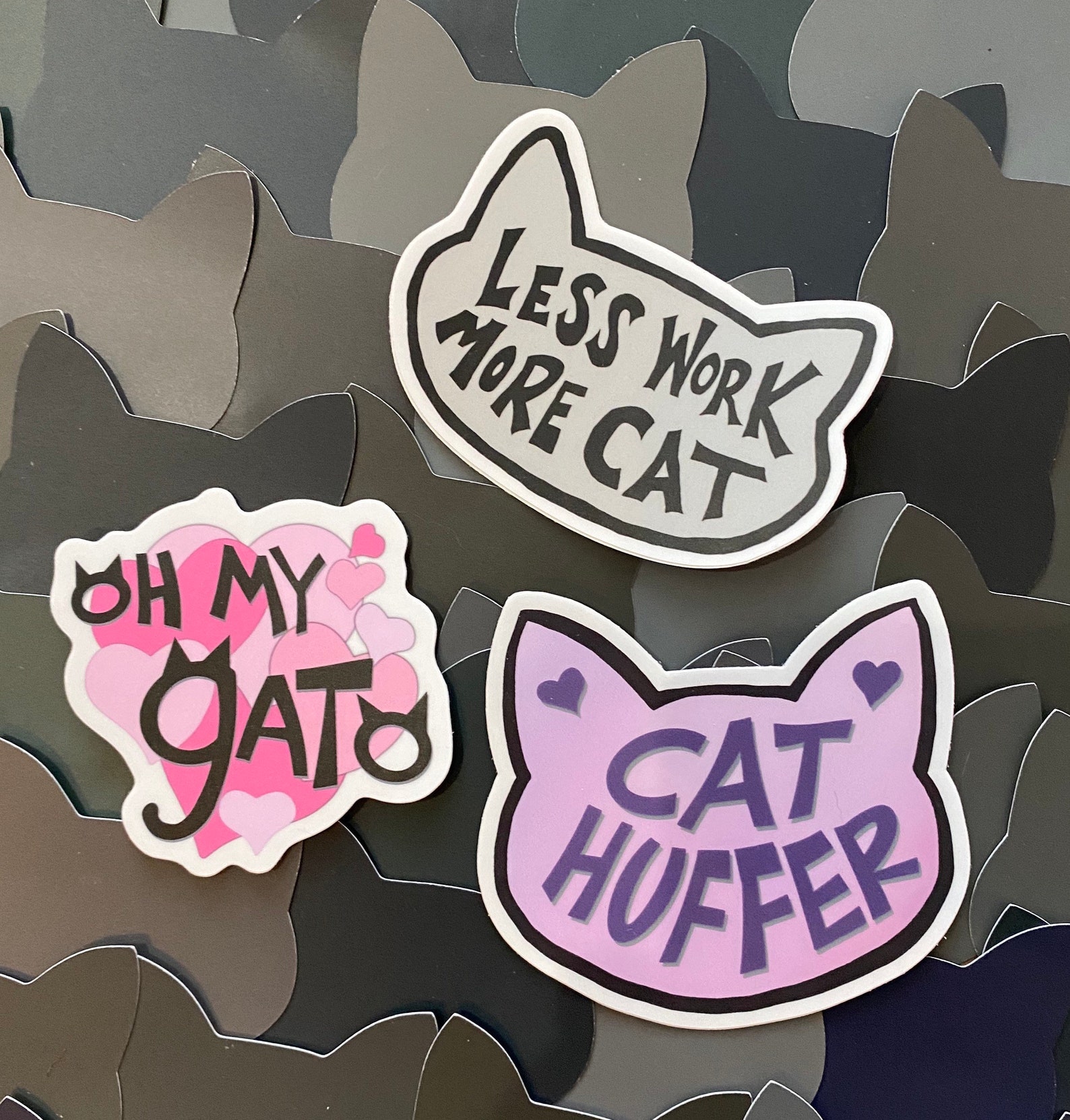 Oh My Gato Stickers - Etsy