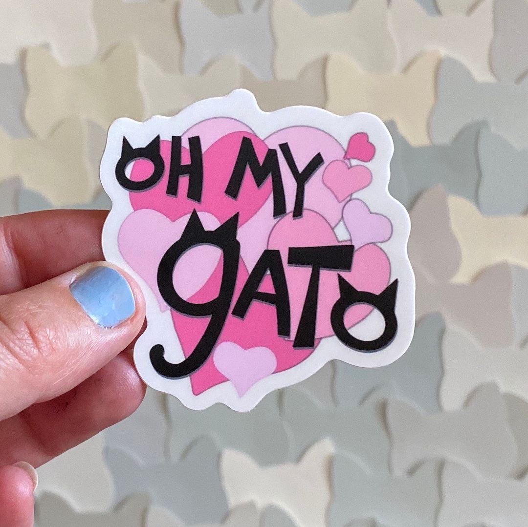 Oh My Gato Stickers - Etsy