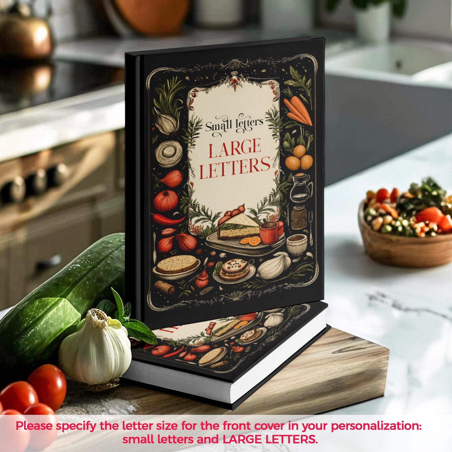 Customizable Recipe Book. 140 Recipes! A Personalized Recipe Journal ...