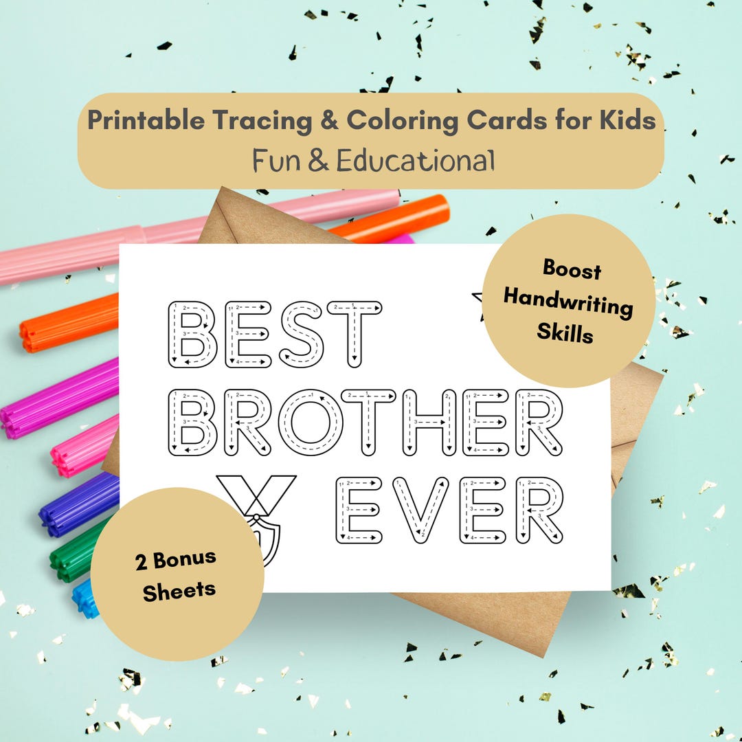 Alphabet Tracing & Handwriting Card, Preschool and Kindergarten ...