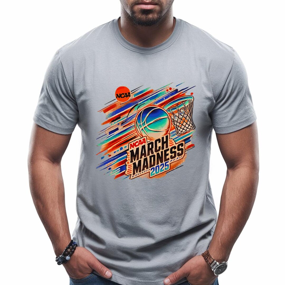 Ncaa March Madness 2025 Shirt, March Tshirt, College Basketball Tee ...