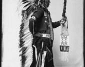Items similar to American Indian Chief side view Image 8 1/2 x 11 Image ...