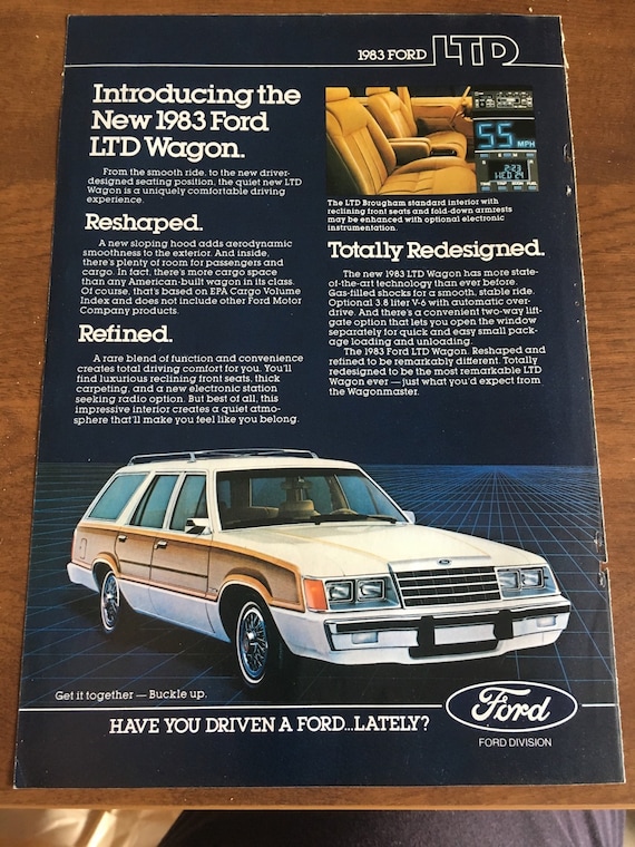 1983 Ford Ltd Interior