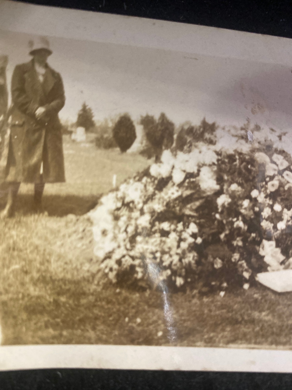 Paying Respect to the Dead. Funeral Burial Graveside Photo 4 X 3 - Etsy