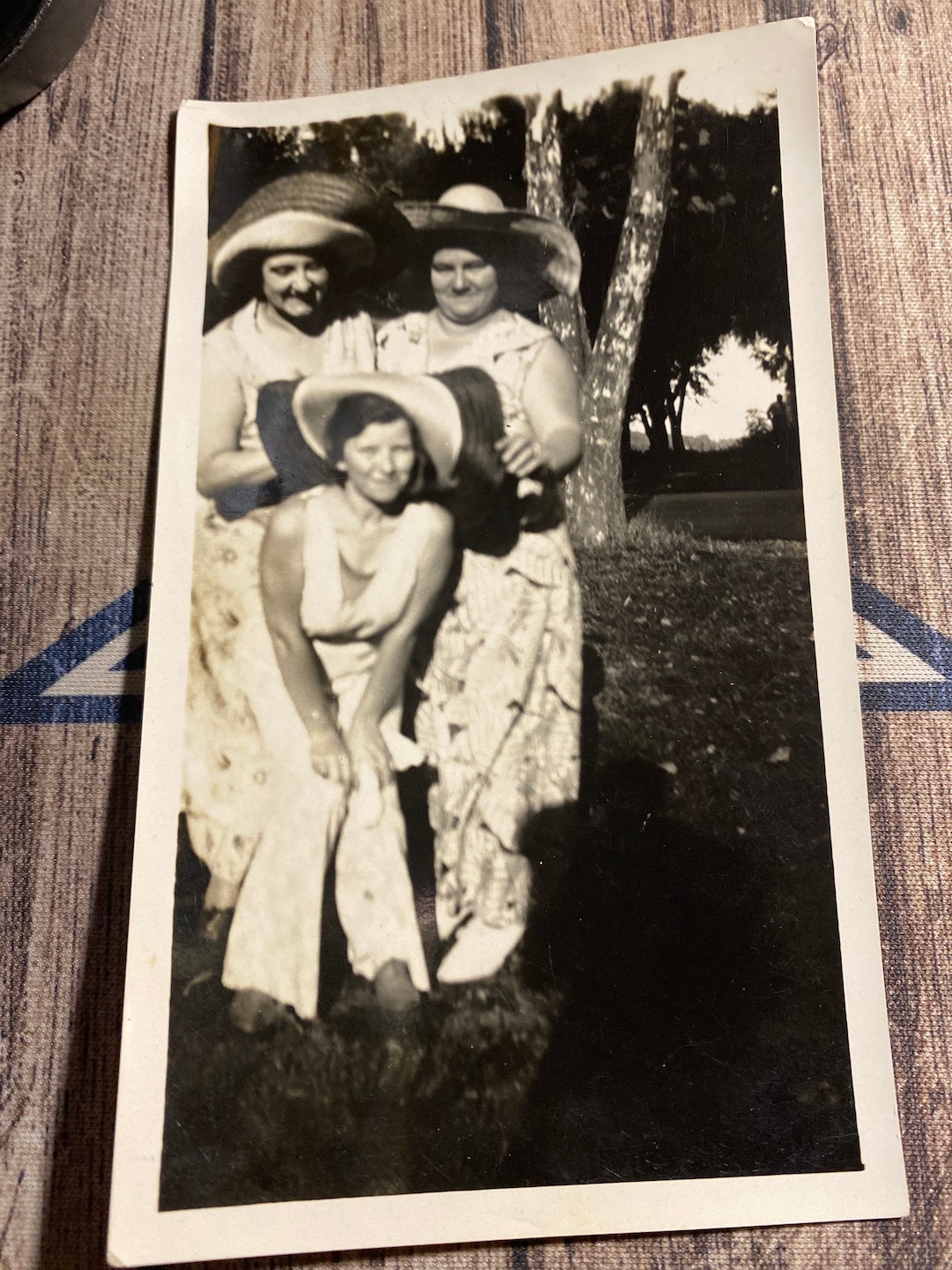 Lake Barbee Indiana Circa 1922 Vintage Photo Women Large Hats! - Etsy