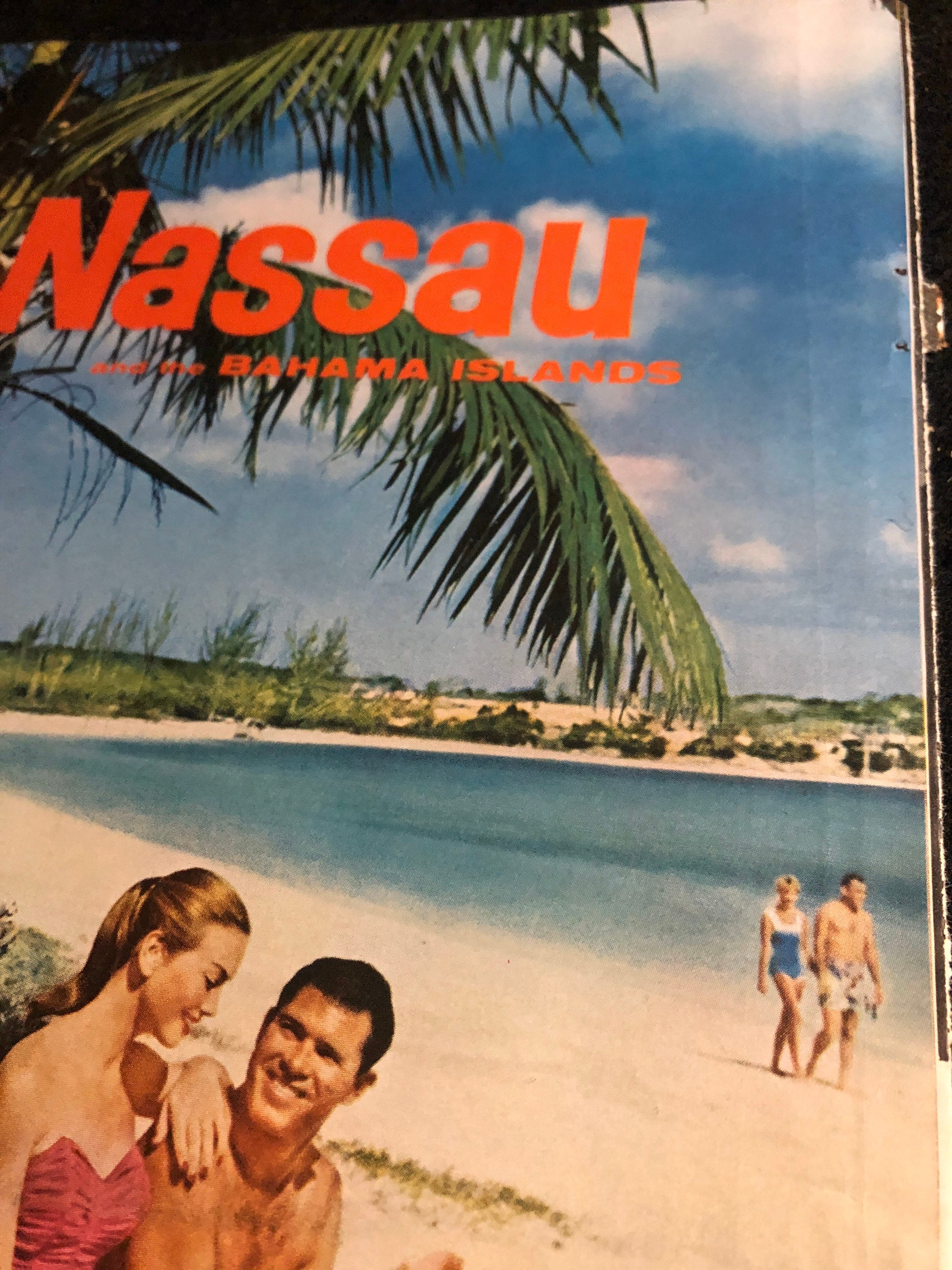 Nassau Bahamas Ad Circa 1957 - Etsy