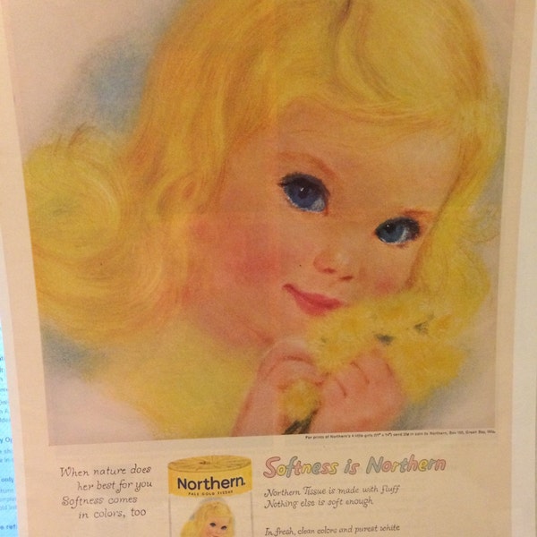 Northern Tissue Girl - Etsy