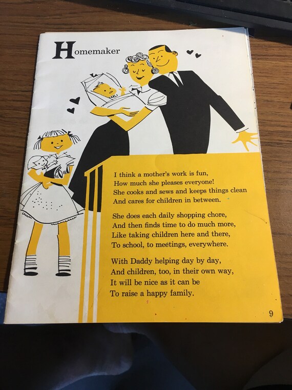 Homemaker Book Page Graphics Suitable for Framing. Art Print - Etsy