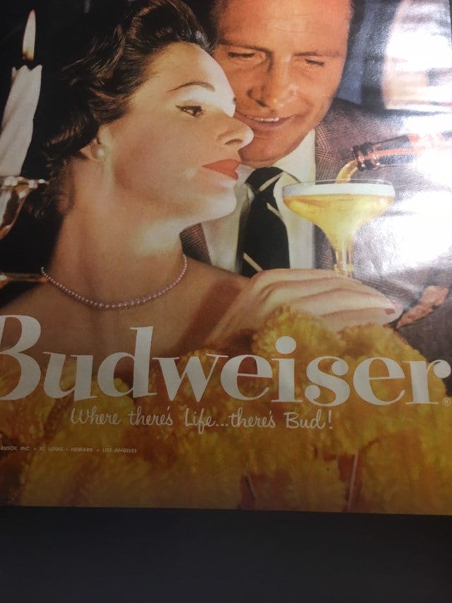 Budweiser Beer Ad Circa 1957 Original 10 1/2 X 15 Large - Etsy
