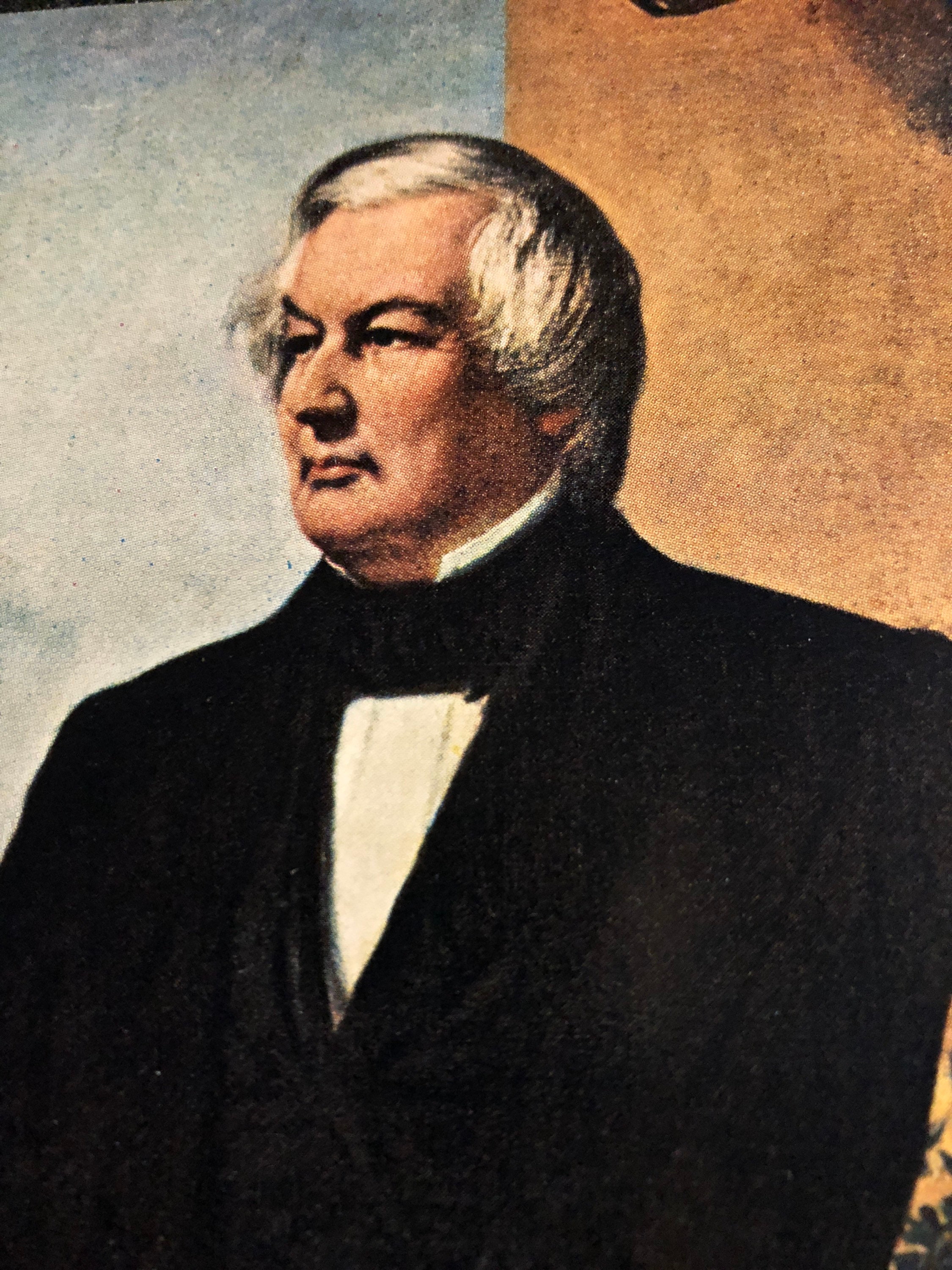 Millard Fillmore President USA 7 X 10 Portrait Book Page Image . 1965 ...