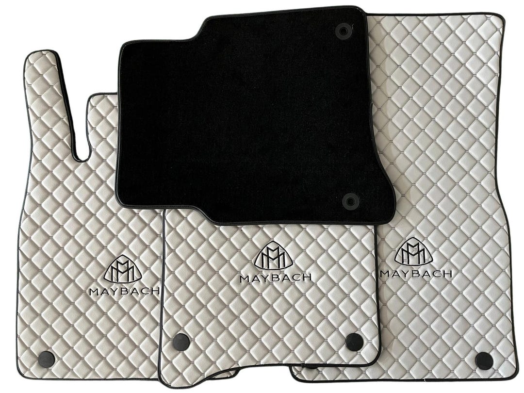 Accessorypremium for MAYBACH S600 Leather Car Floor Mat, Are Made to ...