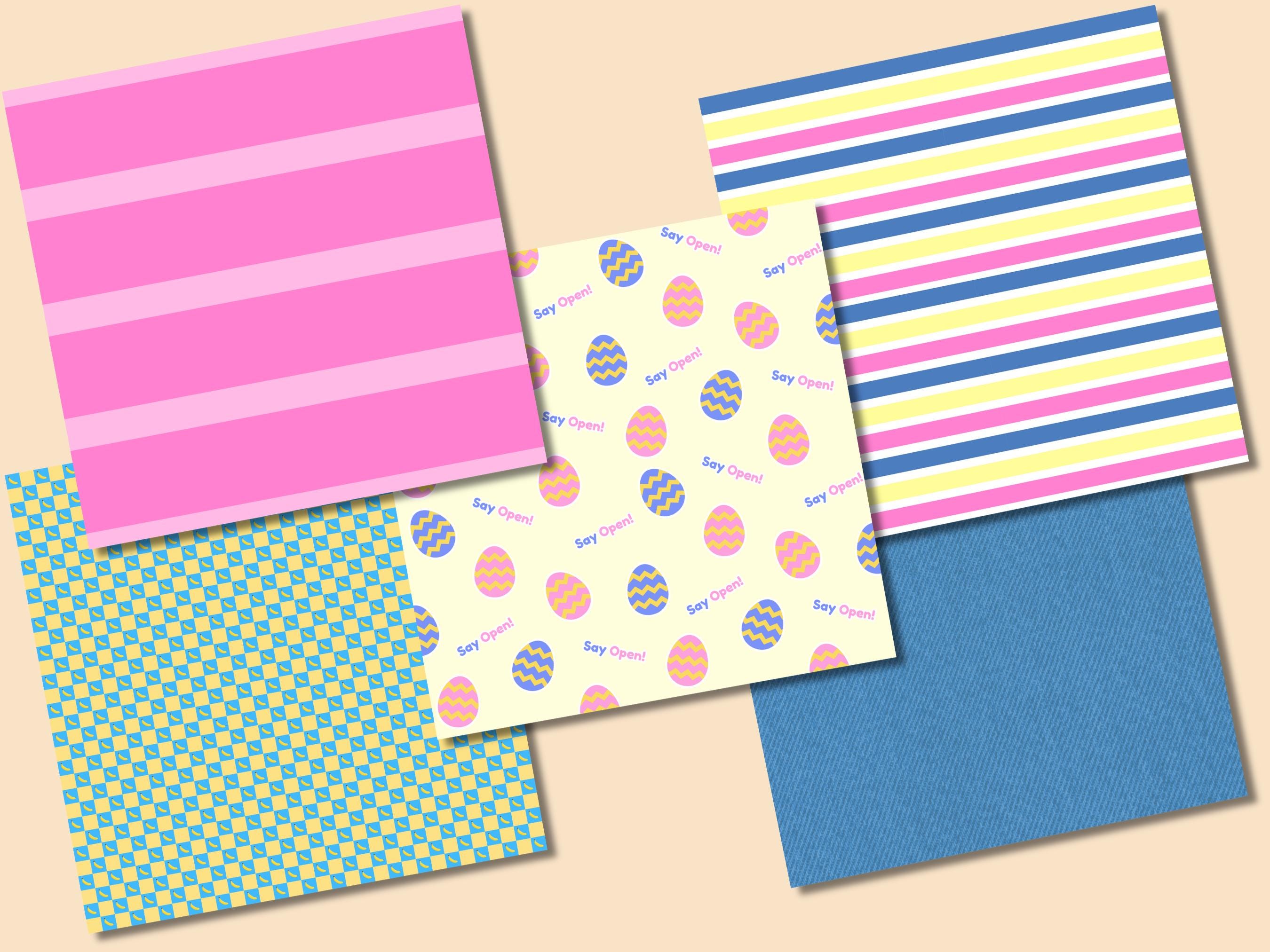 Ms Rachel Inspired Seamless Digital Paper Bundle - Etsy
