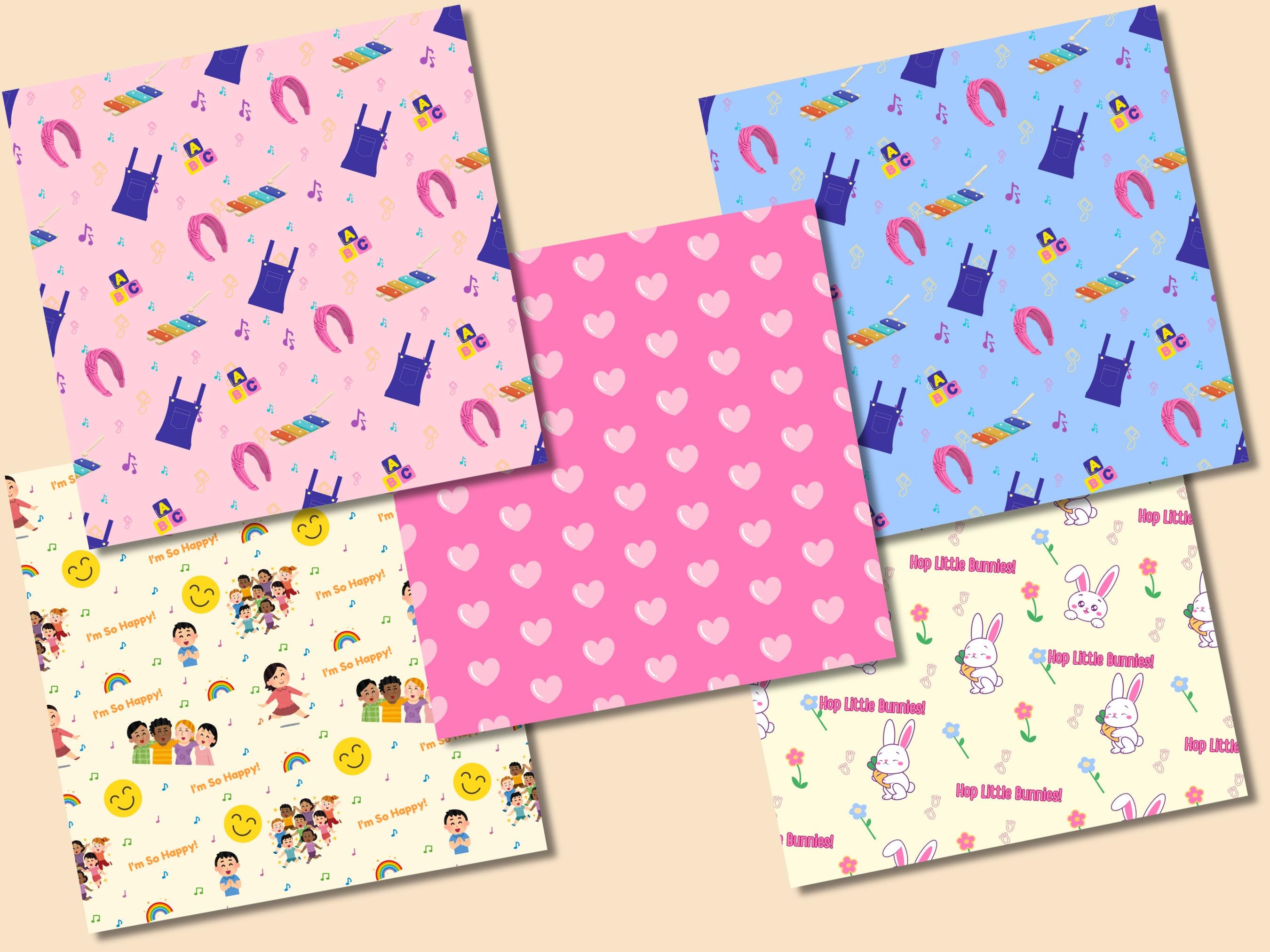 Ms Rachel Inspired Seamless Digital Paper Bundle 4 - Etsy
