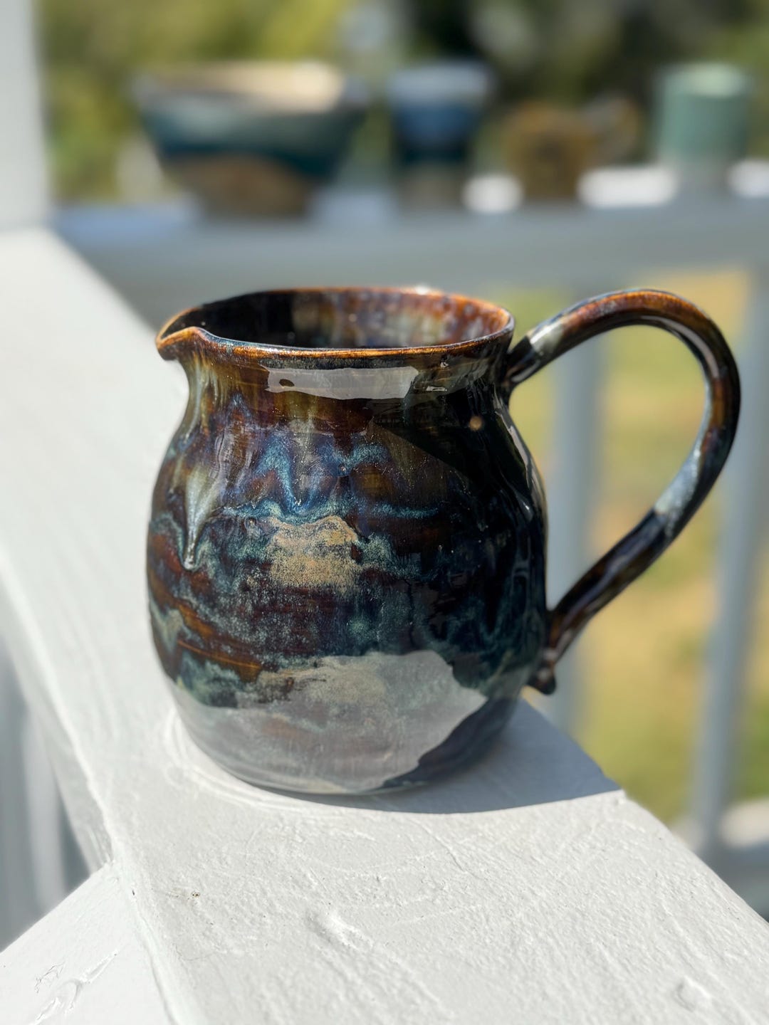 Midnight Tide Pitcher - Etsy