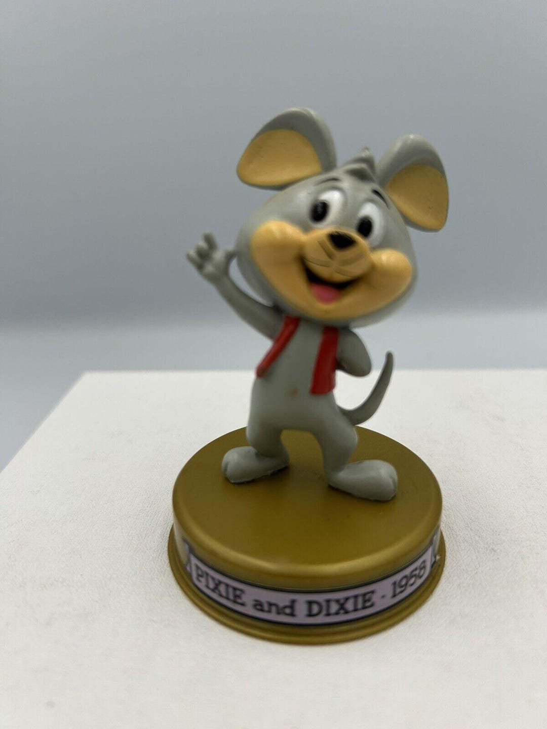 Vintage Pixie and Dixie Hanna Barbera Plastic Figure on Stand | Approx ...