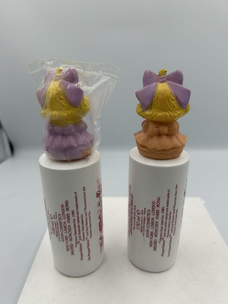 Vintage Muppets Babies Miss Piggy Finger Puppet Avon Children's Bubble ...