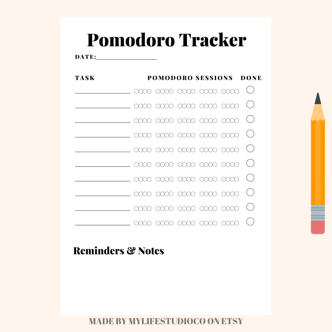 Pomodoro Tracker, Focus Timer, Productivity Planner, Time Management ...