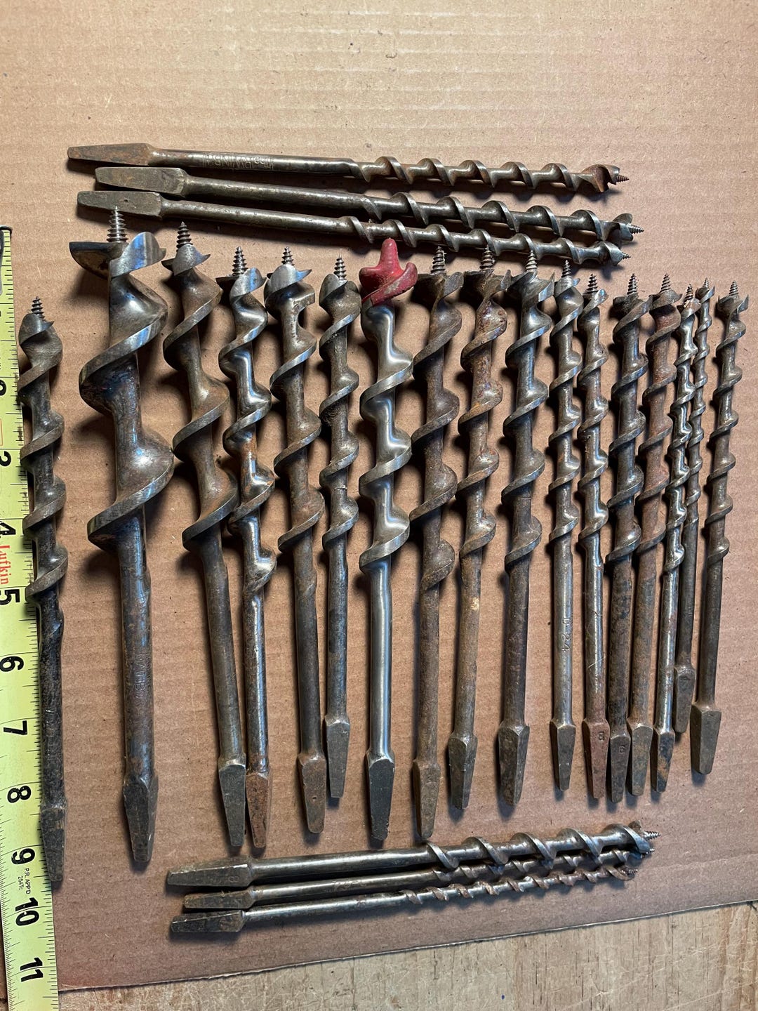Lot of 23 Vintage Irwin Hand Brace Auger Bits - Etsy