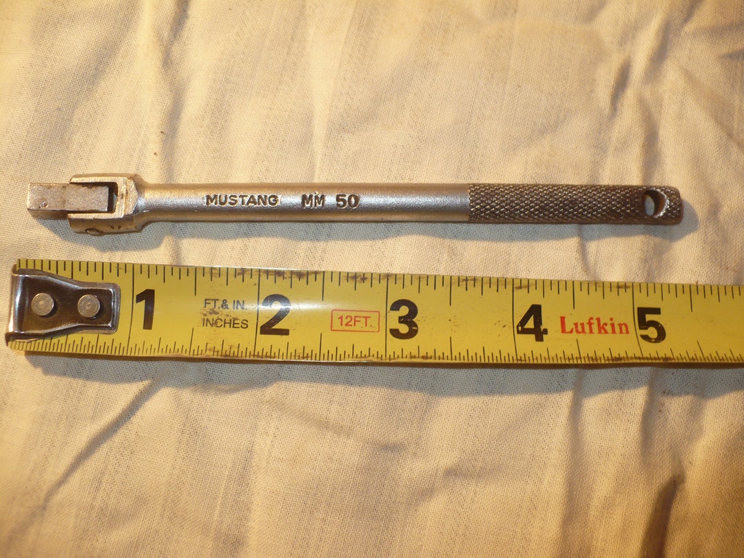 Vintage Mustang Quarter Inch Drive MM 50 Breaker Bar - Etsy