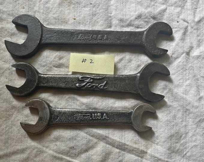 Lot of Three Vintage FORD Wrenches - Etsy