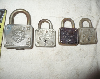 Vintage Master Lock - Etsy