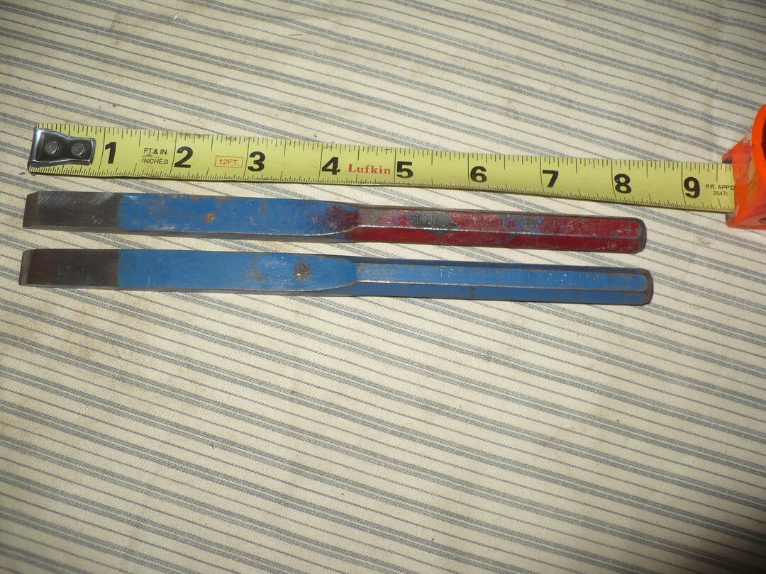 Two Vintage Hargrave 1/2 Inch-wide All Metal Wood Chisels Model 577 - Etsy