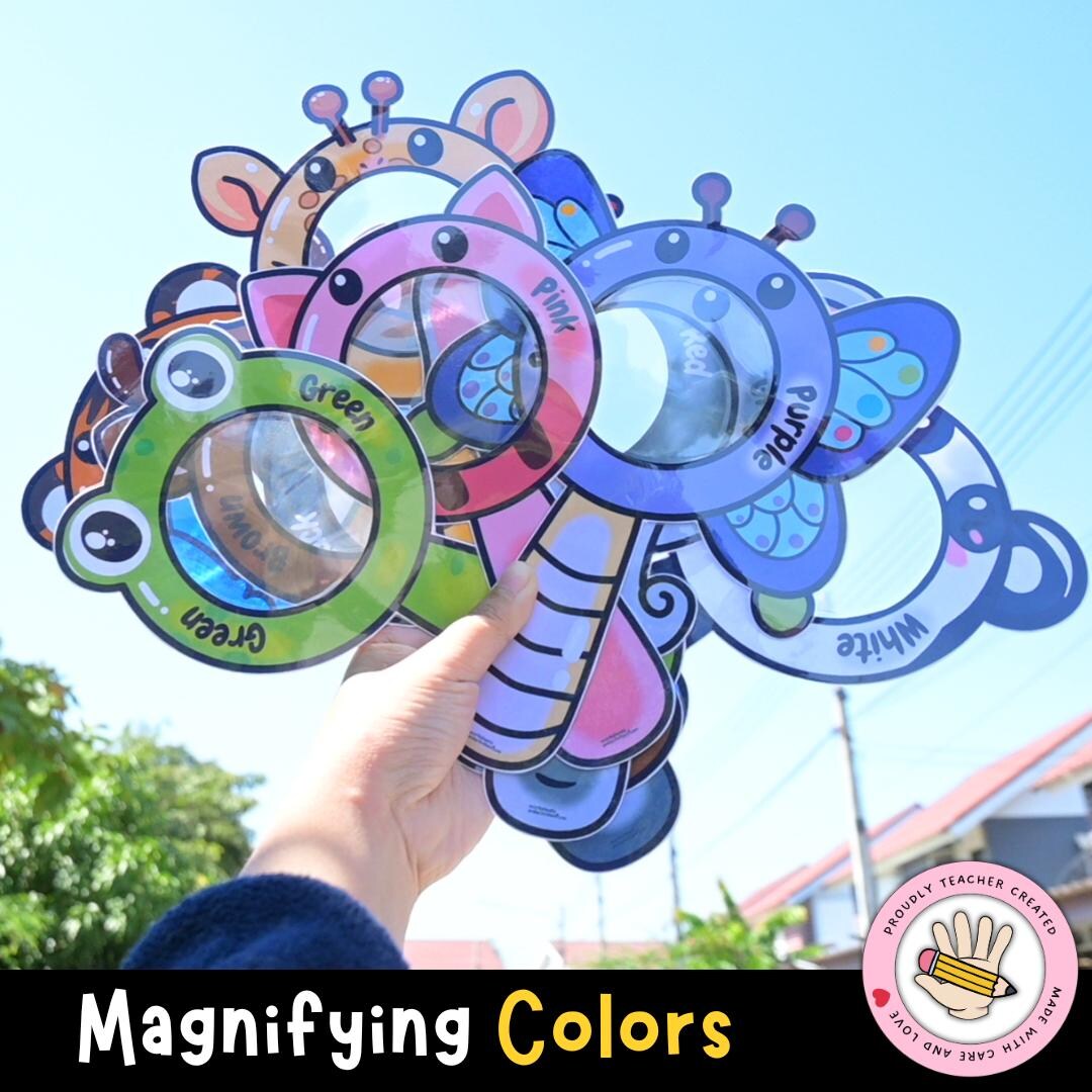 Animal Magnifying Glass Color Filters | STEM Sensory Toy - Etsy