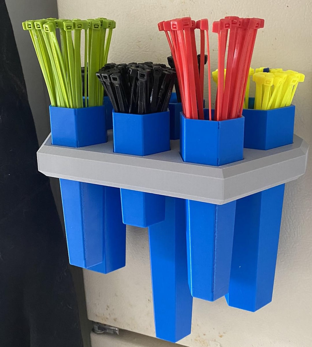 Modular Magnetic Zip Tie Organizer 6 Bin Compartment - Etsy