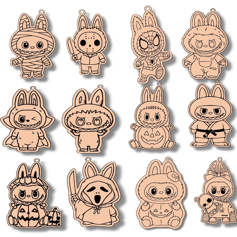 La Boo Boo Keychains - Etsy