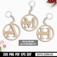 Name Keychain - Etsy