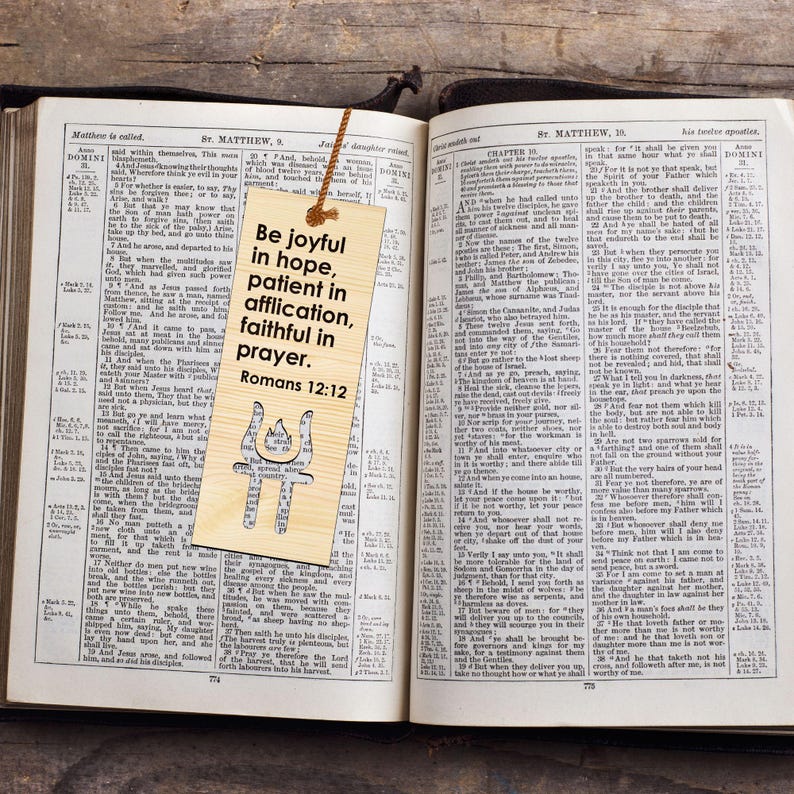 Wooden Religious Bookmarks Bundle | Christian Engraved Bookmark Laser ...