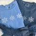 Comfort Colors Shirt: Let It Snow T-shirts, Winter Sled Snowflakes ...